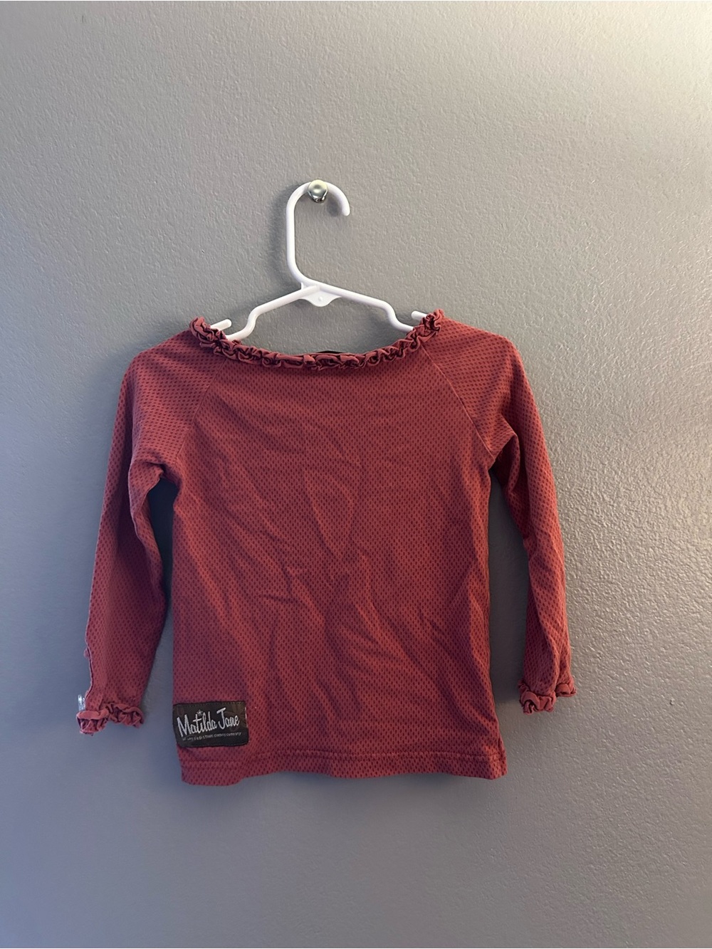 Matilda Jane | Shirts & Tops | Matilda Jane Little Girls Burnt Orange ...